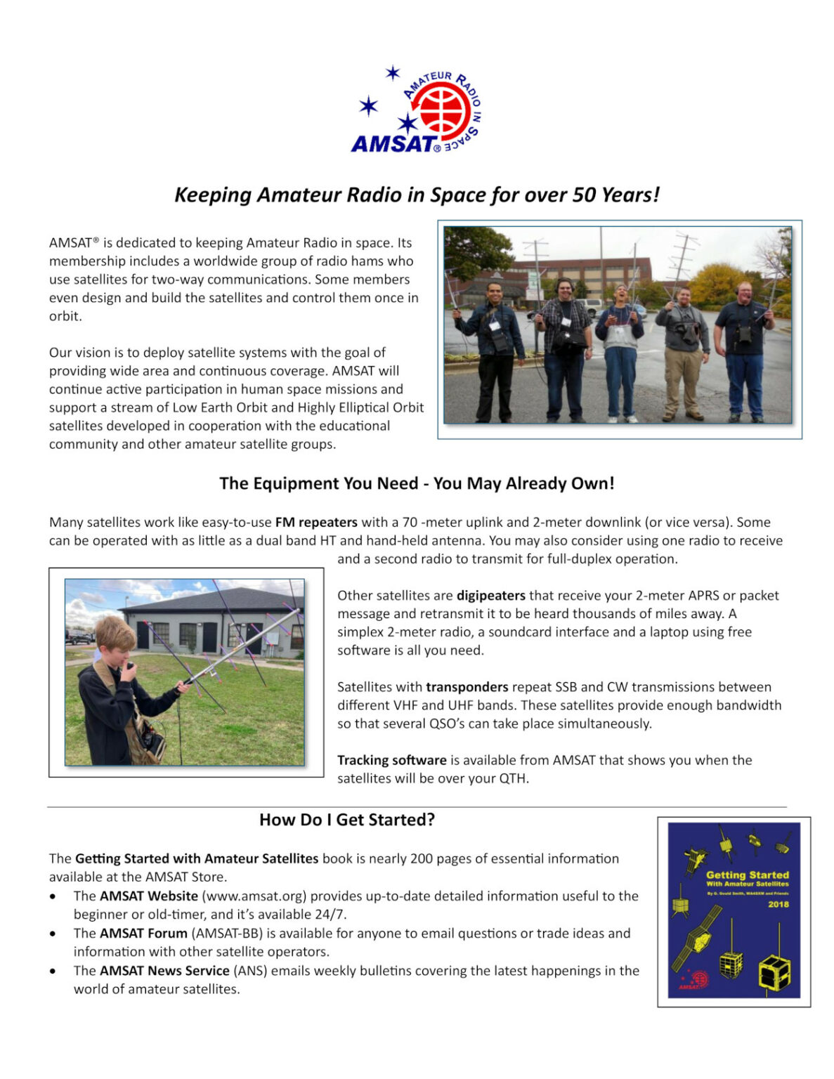 Getting Started with AMSAT – AMSAT