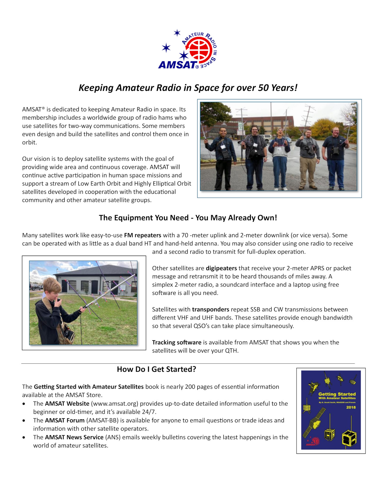Getting Started with AMSAT – AMSAT